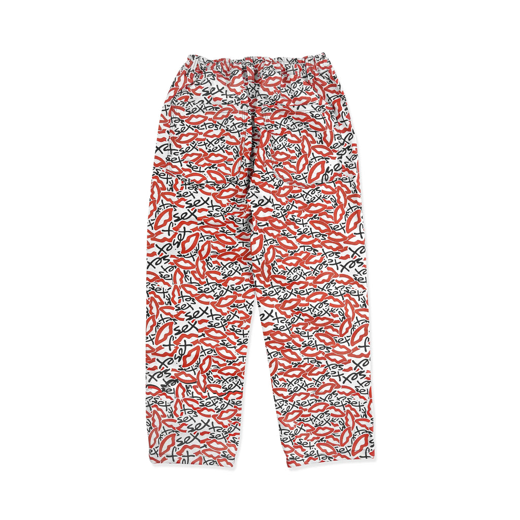 Sex Skateboards Camo Baggy Fit Denim White Slugger Skate Store