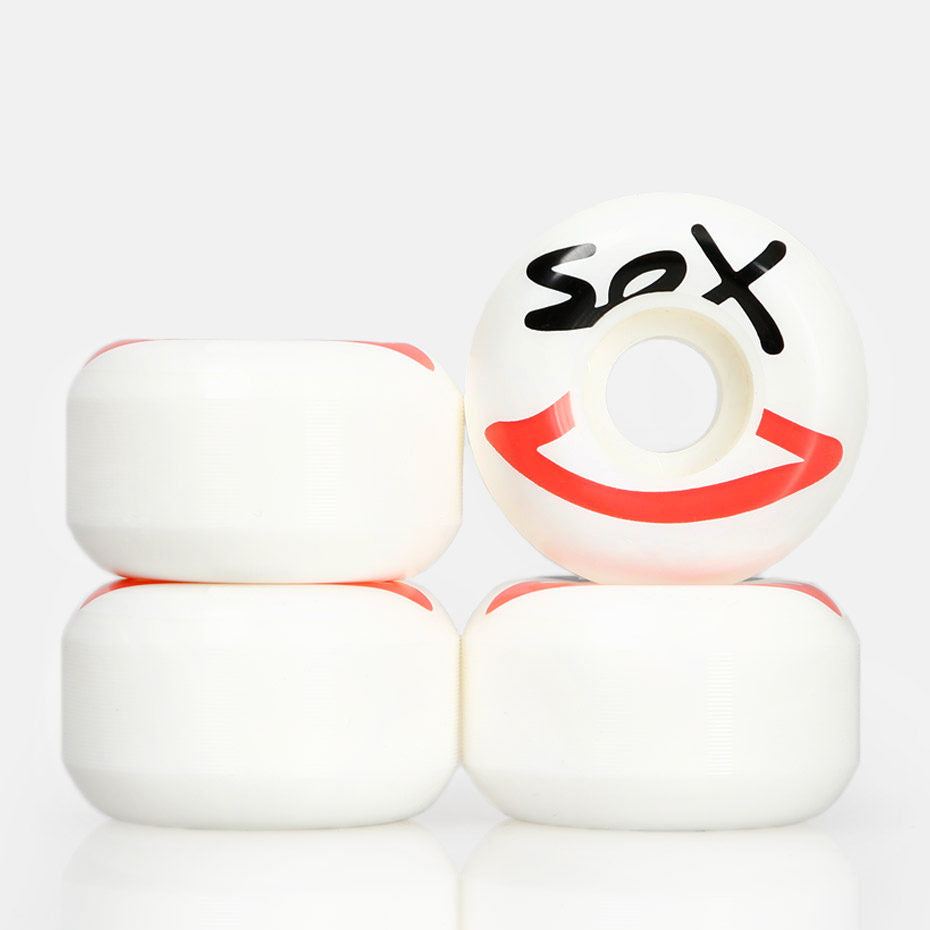 Sex Skateboards Wheels White 50mm Slugger Skate Store