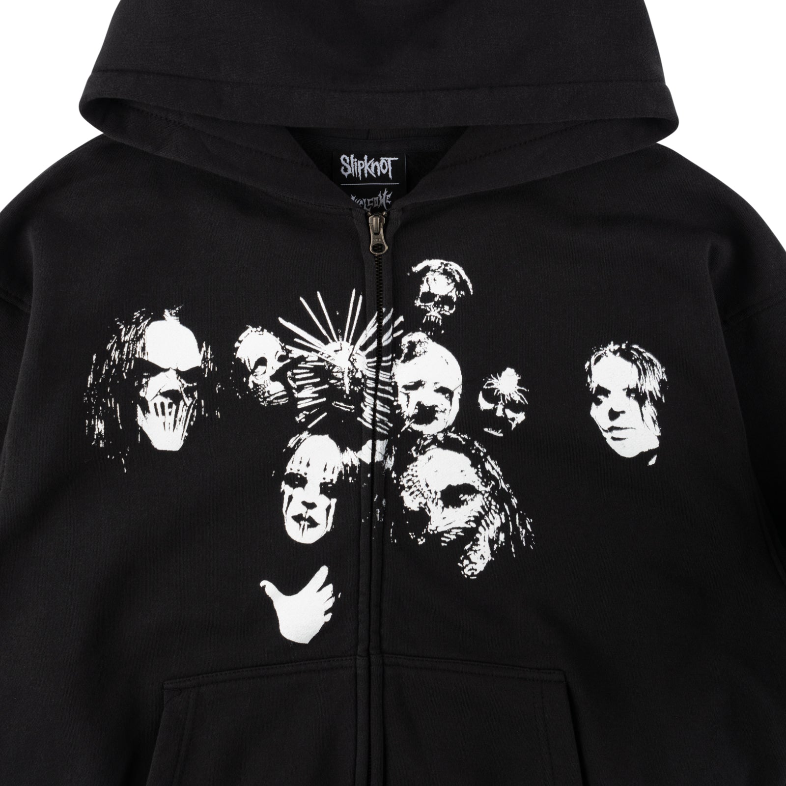 Slipknot X Welcome Nonagram Zip Up Hoodie – Slugger Skate Store