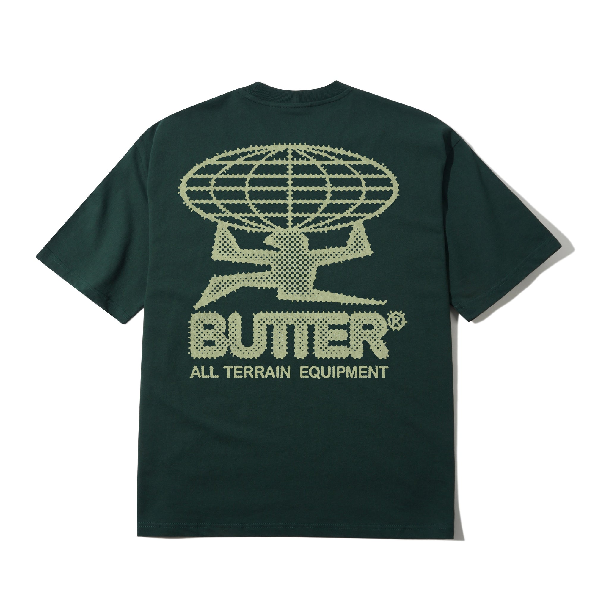 Butter Goods Terrain Tee - Forrest Green – Slugger Skate Store