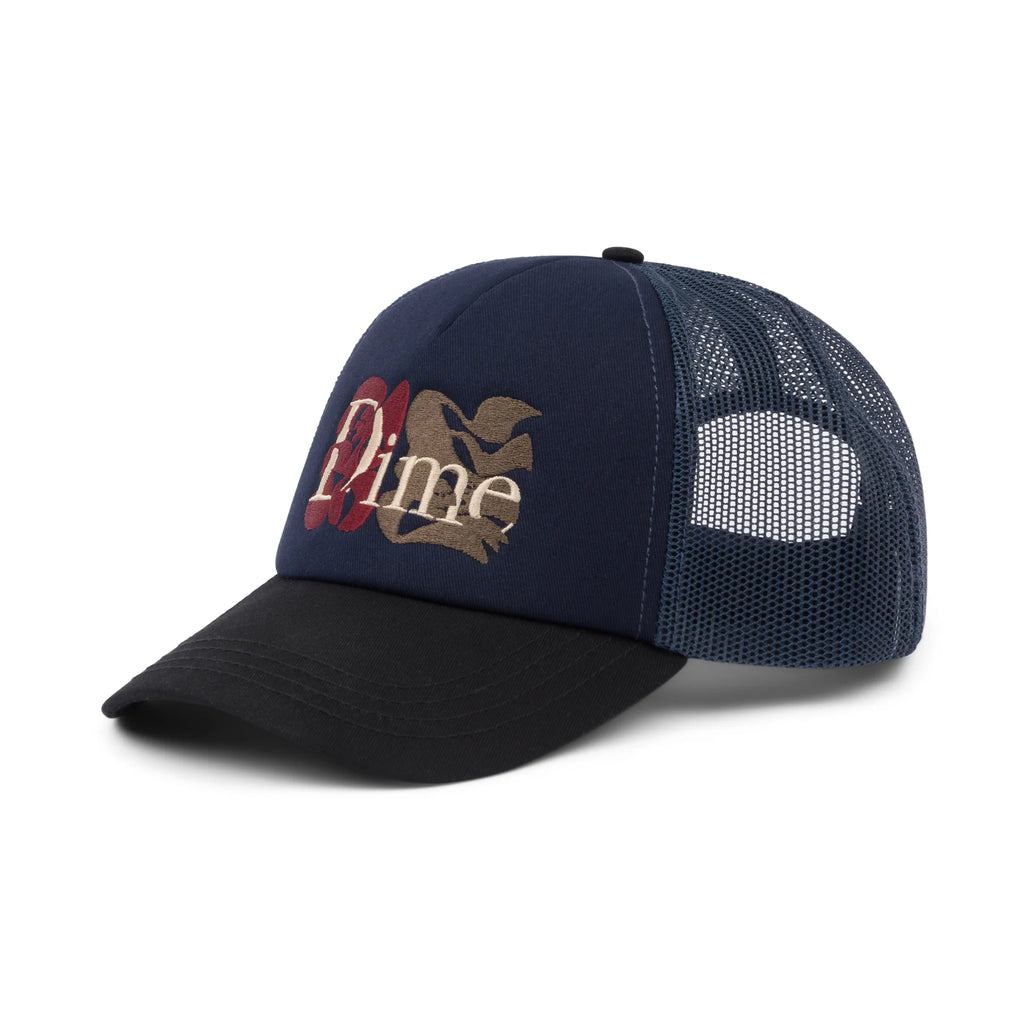 Dime MTL Classic Duo Trucker Cap - Navy – Slugger Skate Store