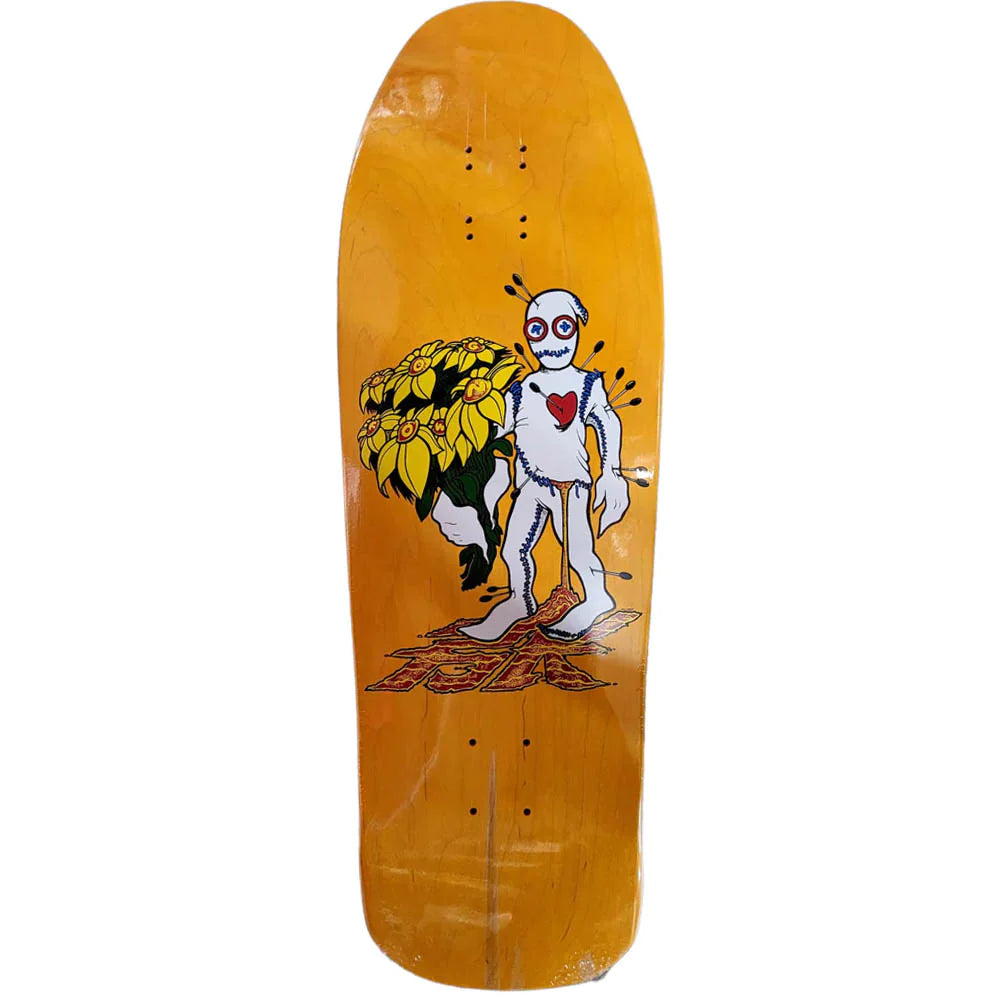 Dogtown Skateboards Bryce Kanights Flower Guy 1 Skateboard Deck Orange ...