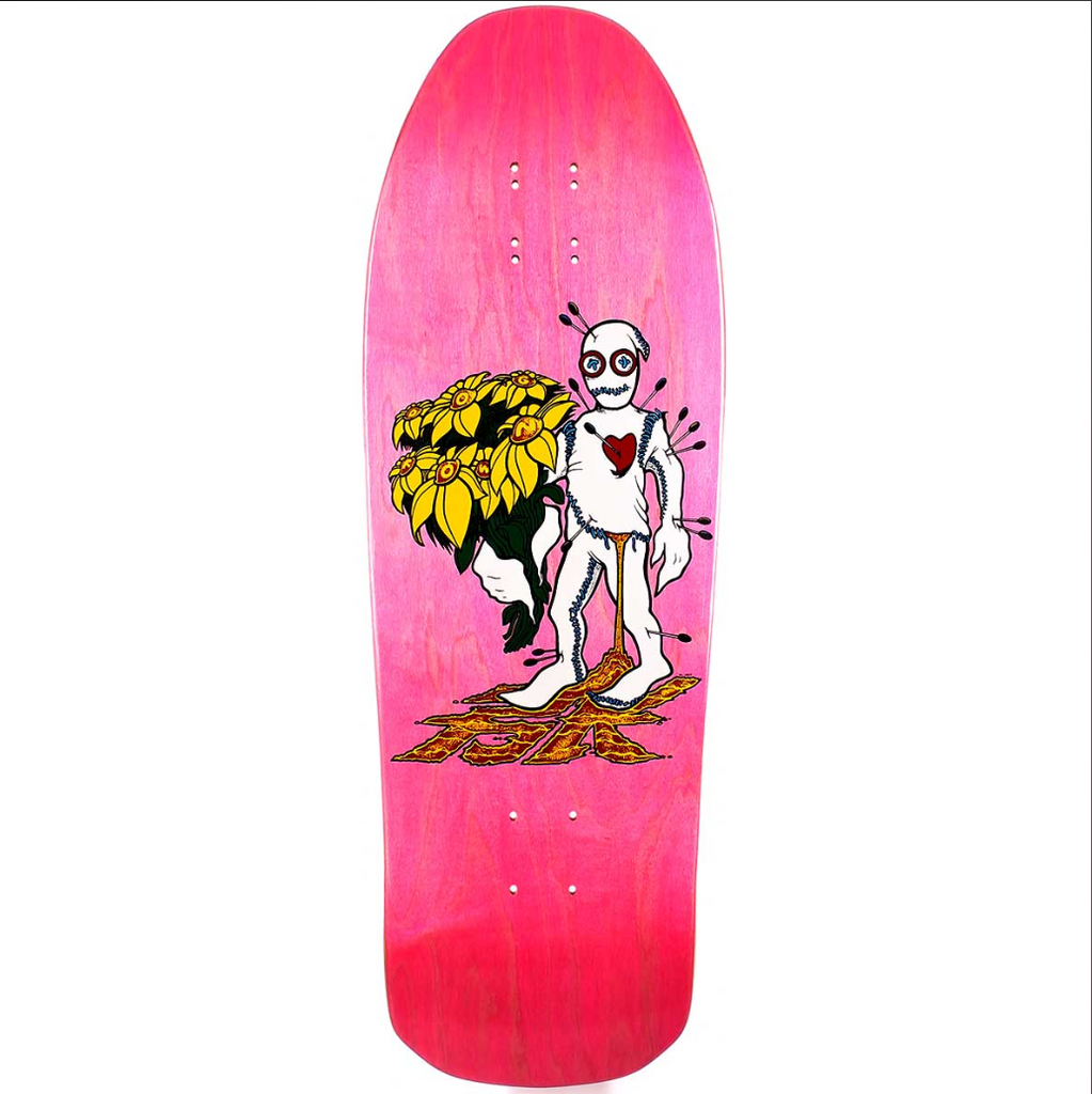 Dogtown Skateboards Bryce Kanights Flower Guy 1 Skateboard Deck Pink ...