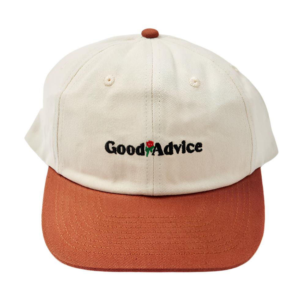 Good Advice Chat Line Cap - Cream / Rust – Slugger Skate Store