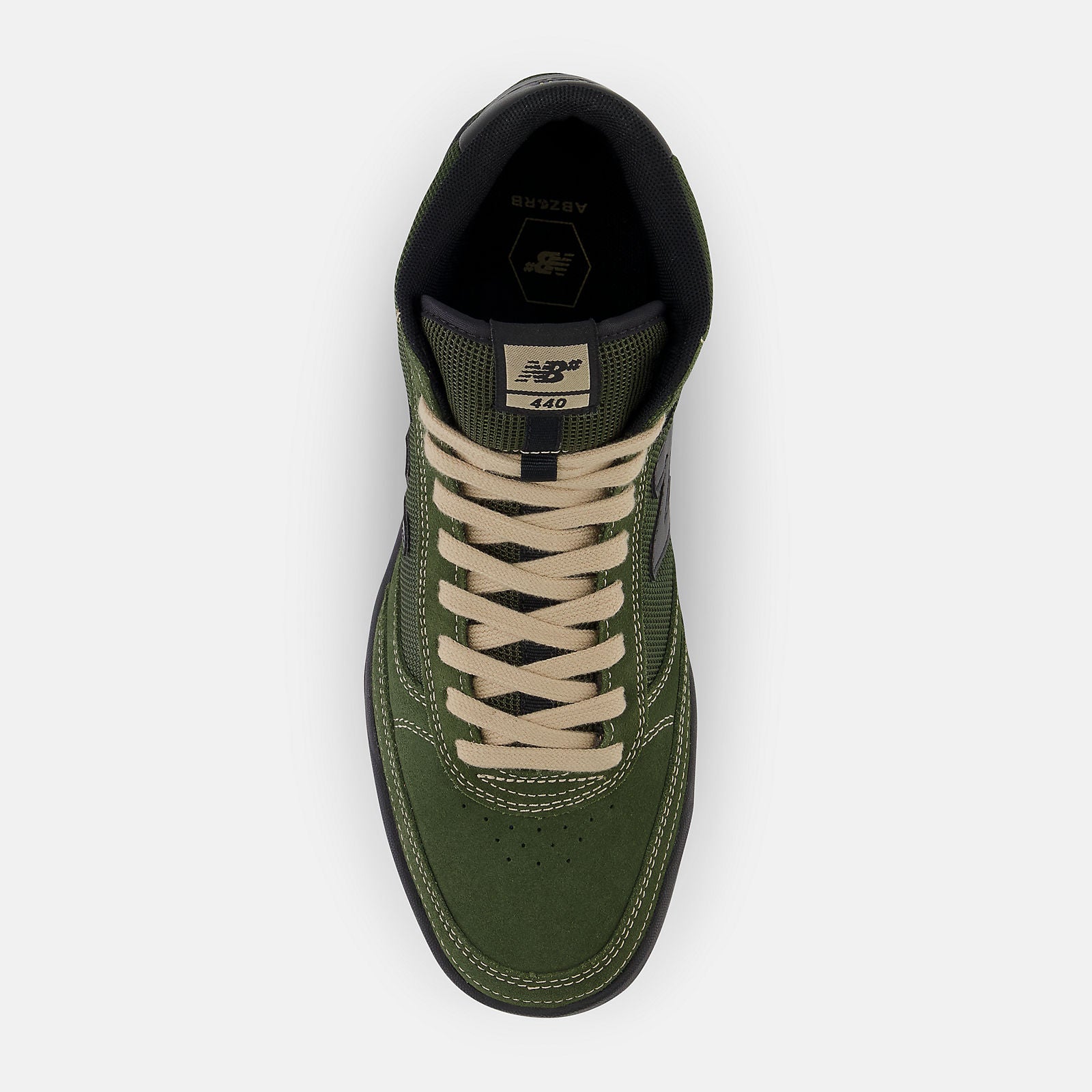 New Balance Numeric 440 Hi Skate Shoes - Forest Green With Black ...