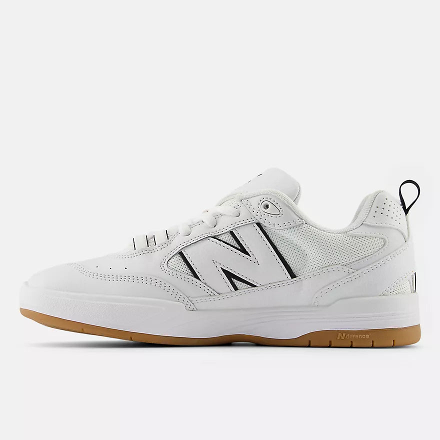 New Balance Numeric 808 Tiago Lemos Skateboard Shoe - White With Black ...