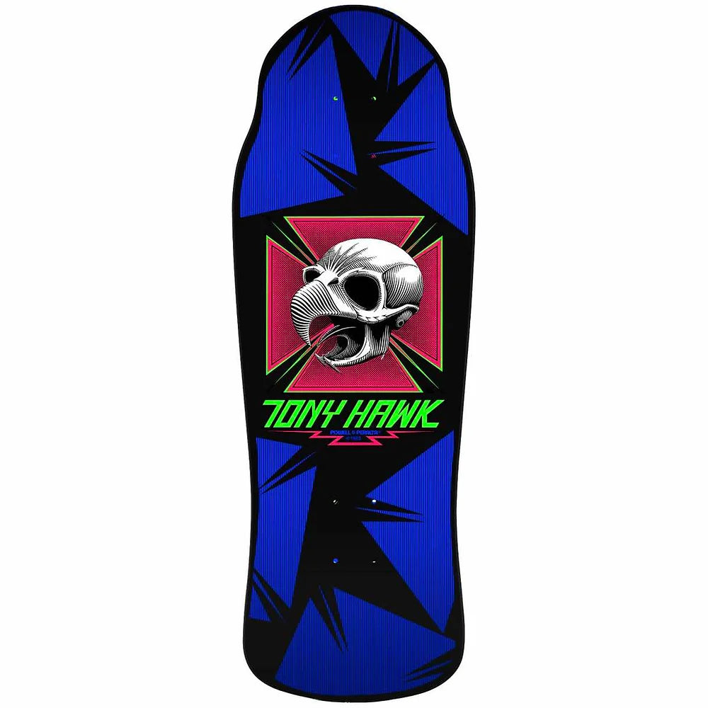 Powell Peralta Bones Brigade Tony Hawk Skull Blacklight Deck Series 14 ...