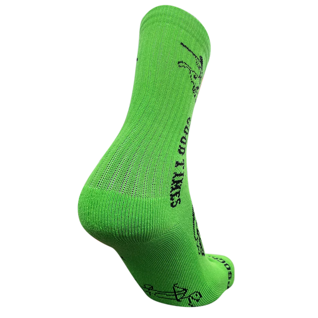 Psockadelic Good Times Socks – Slugger Skate Store