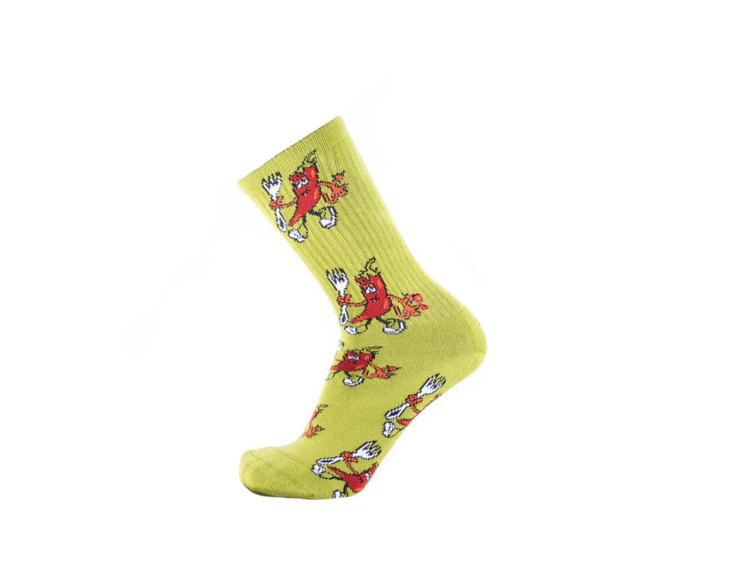Psockadelic Hot Hell Socks – Slugger Skate Store