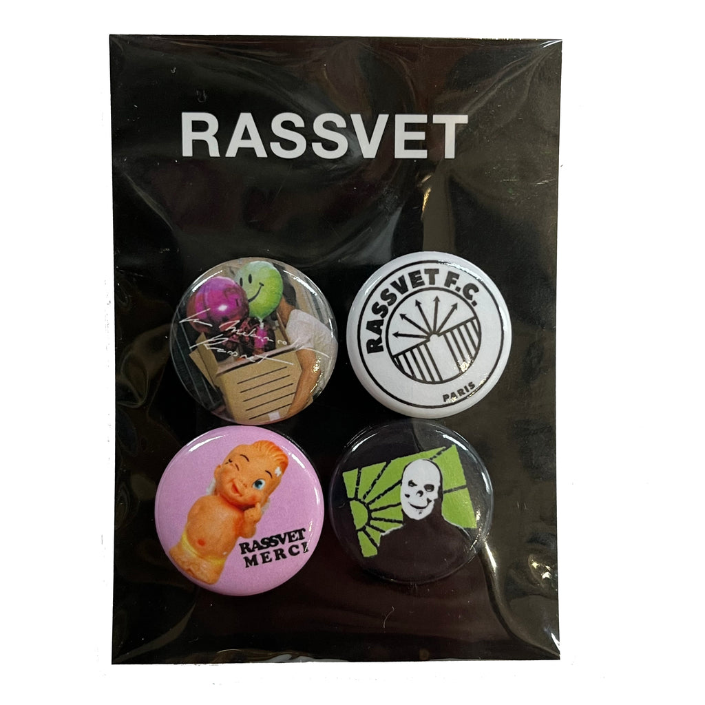Rassvet Set Of 4 Plastic Pins – Slugger Skate Store