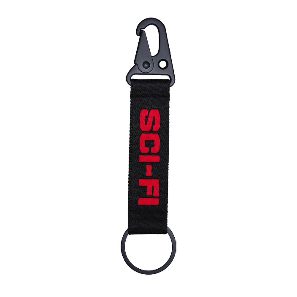 Sci-Fi Fantasy Webbing Keychain - Black – Slugger Skate Store