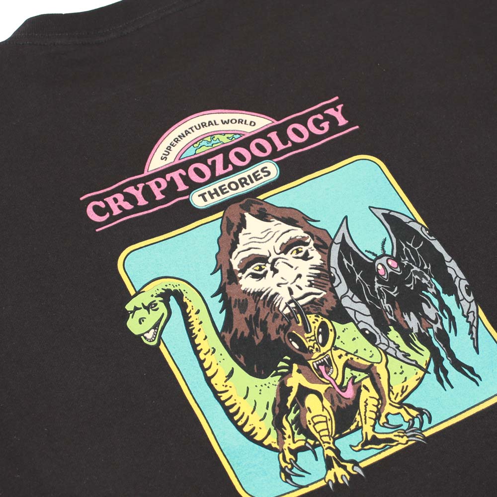 Theories of Atlantis Cryptozoologist Tee - Black – Slugger Skate Store