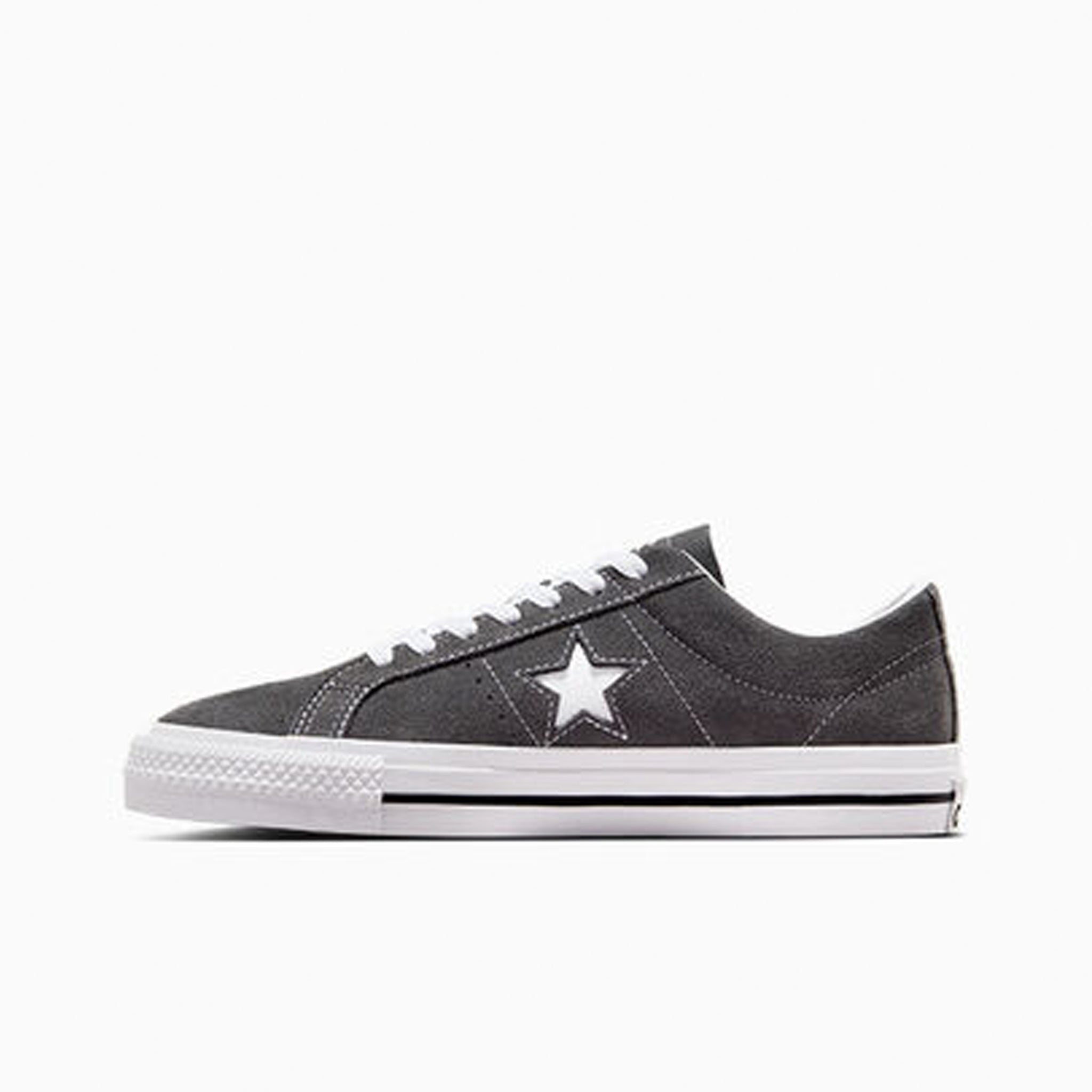 Converse CONS One Star Pro Ox Skateboarding Shoes - Dark Matter / Whit ...