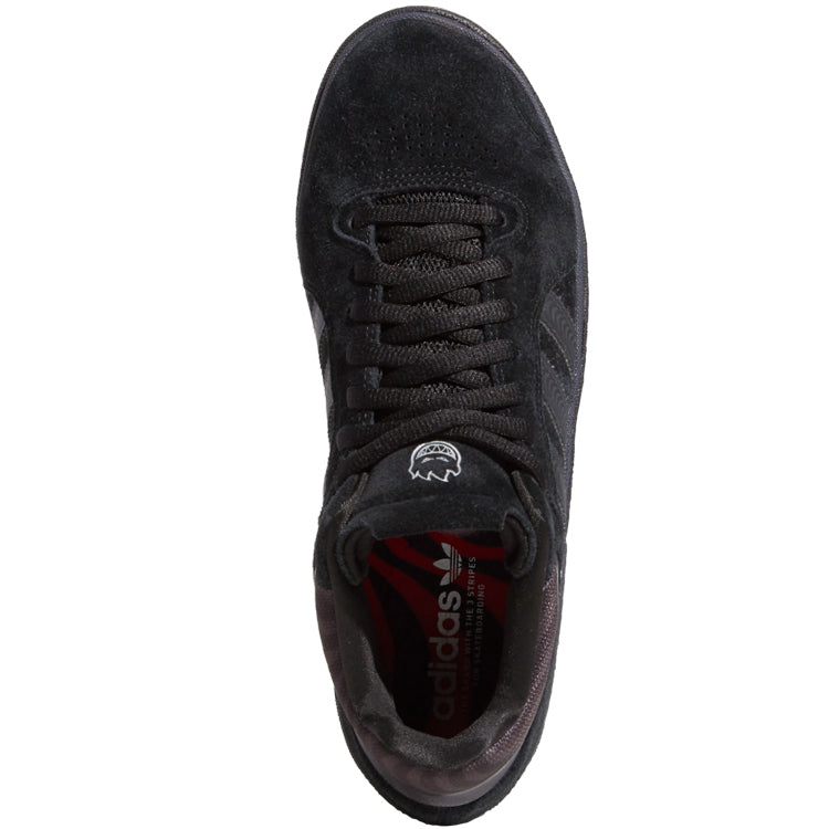 Adidas Skateboarding Tyshawn X Spitfire Skate Shoes - Black/Black/Silv ...