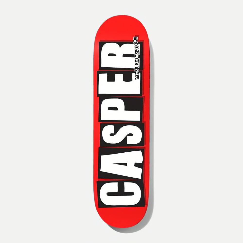 Baker Casper Pro Brand Name Skateboard Deck - 8.5 (B2 Shape) – Slugger ...