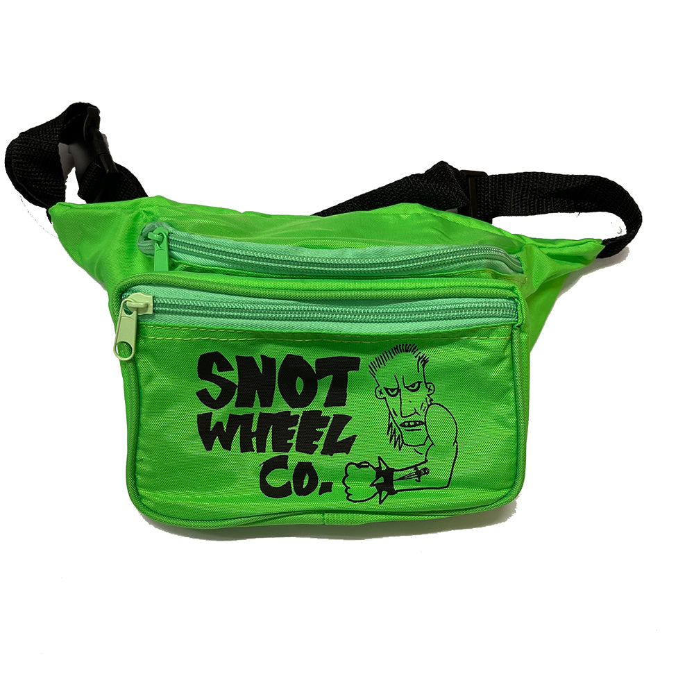 Snot Wheel Co Butt Bag - Green – Slugger Skate Store
