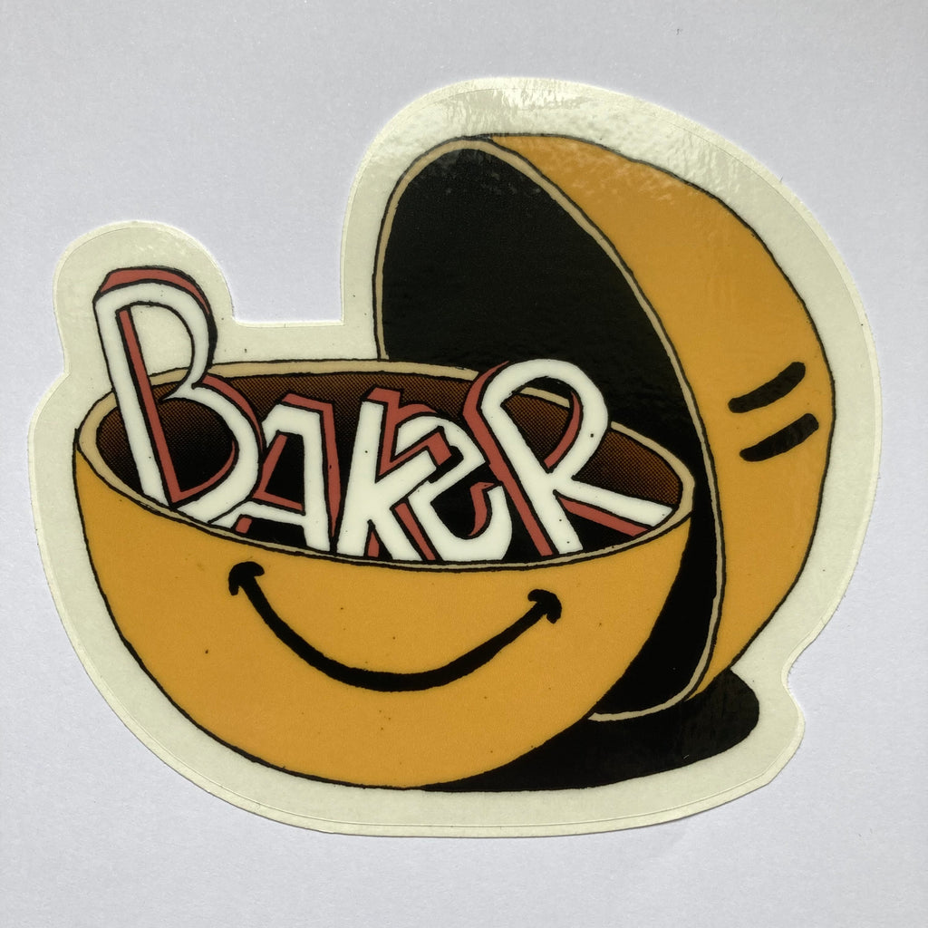 Baker Skateboards - Happy Meal Sticker – Slugger Skate Store