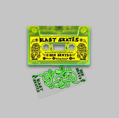 Blast Skates Ben Broyd Pro Cassette Tape – Slugger Skate Store
