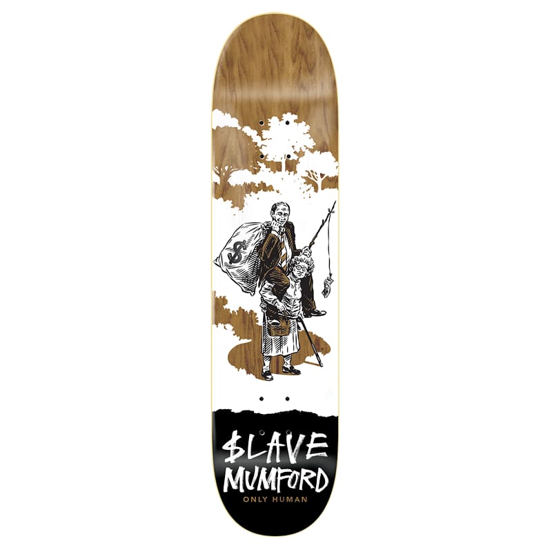 $lave Skateboards Mumford Only Human Skateboard Deck - 8.25 – Slugger ...