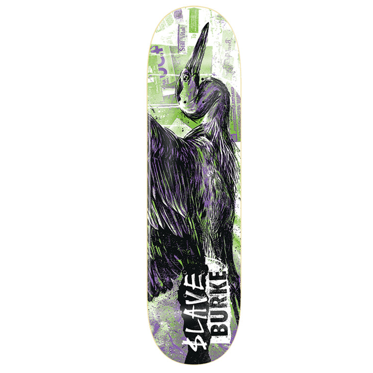 $lave Skateboards Wild Life Pat Burke Skateboard Deck - 8.75 – Slugger ...