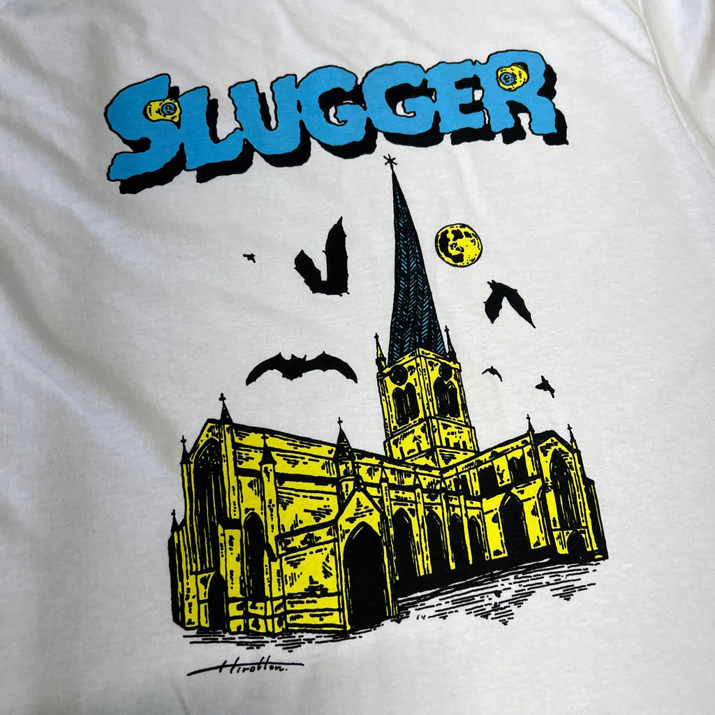 Slugger Hirotton Spire Longsleeve Tee - White – Slugger Skate Store