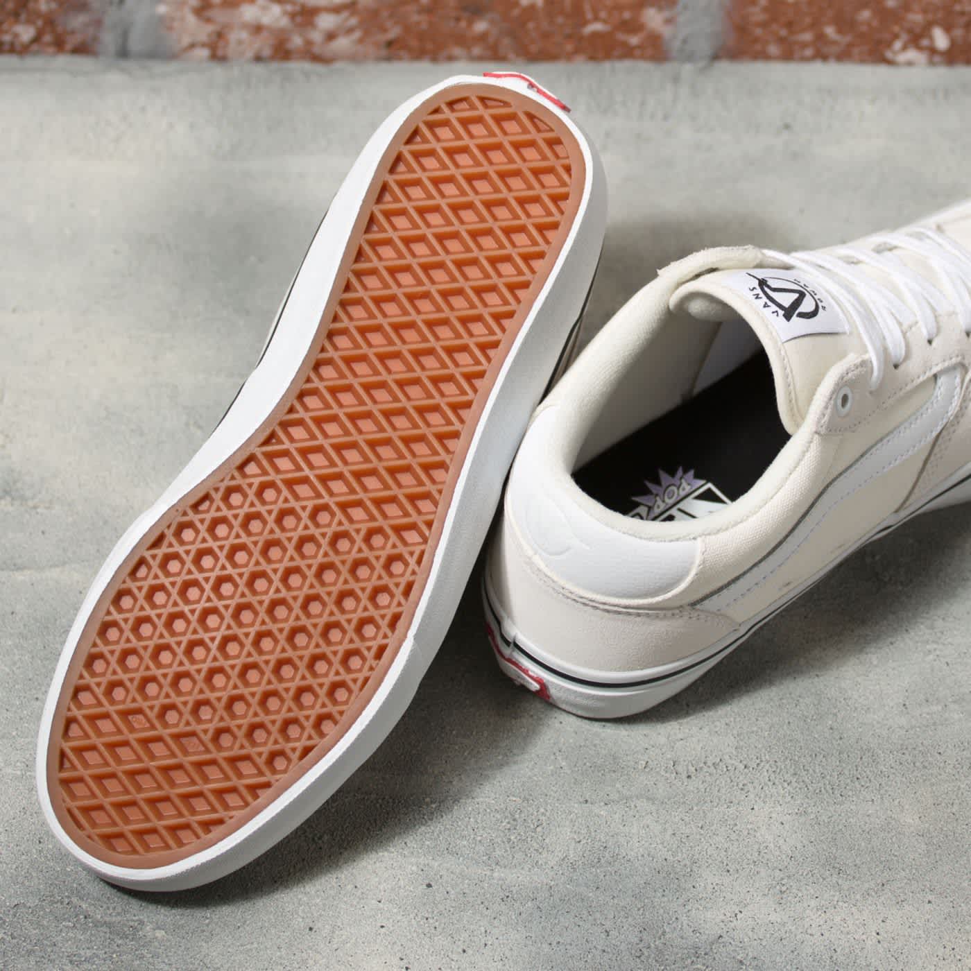 Vans Rowan Pro Marshmallow White Skate Shoes – Slugger Skate Store