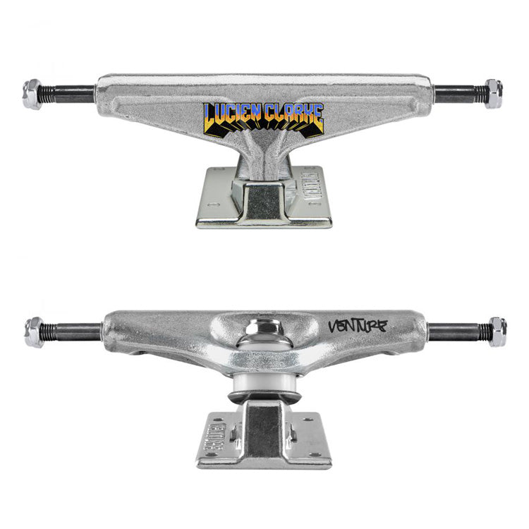 Venture Lucien Clarke Pro Edition Polished Skateboard Trucks - 5.2 (Pa ...