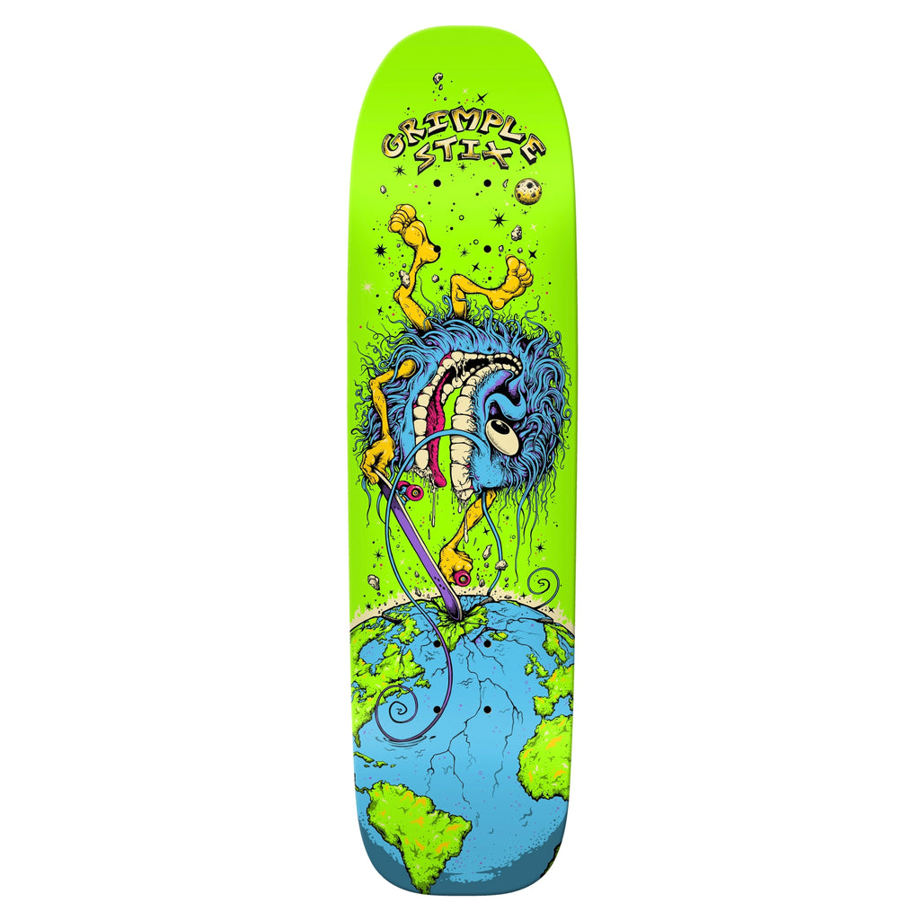 Anti Hero Grimple Stix Spacewalker Skateboard Deck - 7.35 – Slugger ...