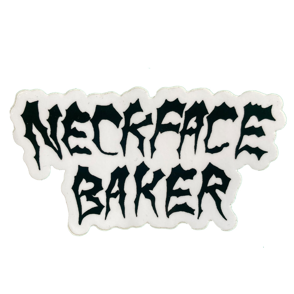 Baker Skateboards - Neckface Sticker – Slugger Skate Store