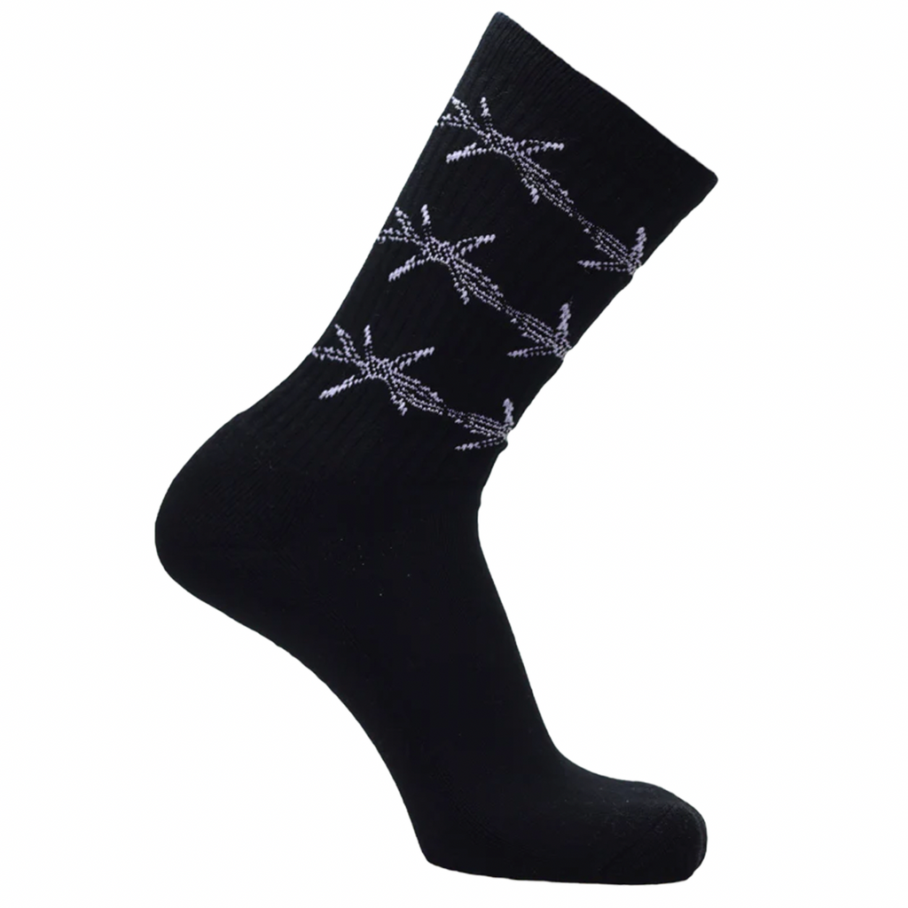 Psockadelic Back Off Socks - Black – Slugger Skate Store