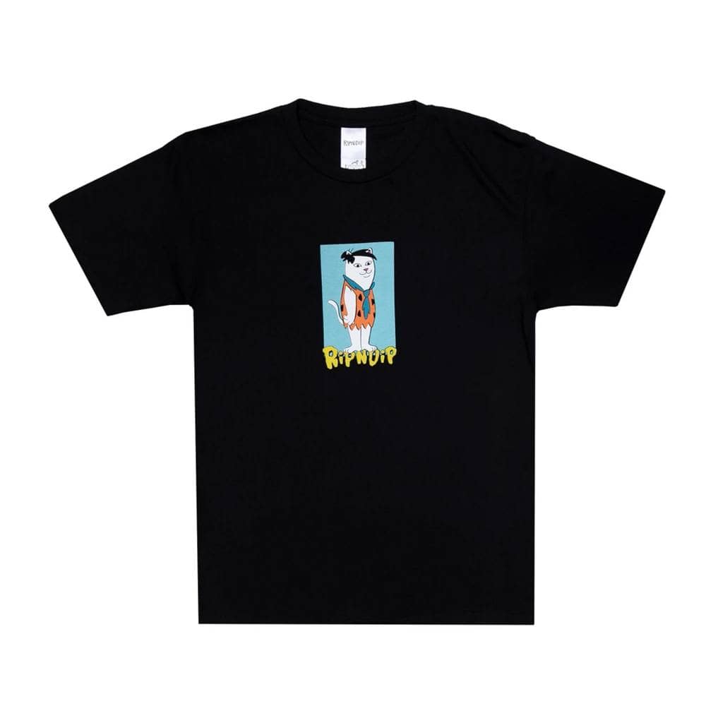 RIPNDIP Bedrock T-Shirt - Black – Slugger Skate Store