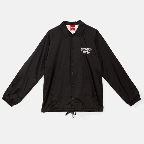 Baker Skateboards X Neckface Battle Coaches Jacket - Black – Slugger ...